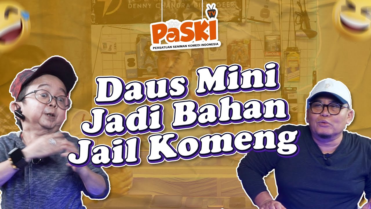 Daus Mini Capek Selalu Jadi Korban Kejailan Bang Komeng - YouTube
