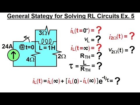Electrical Engineering: Ch 8: RC & RL Circuits (43 of 65) General ...