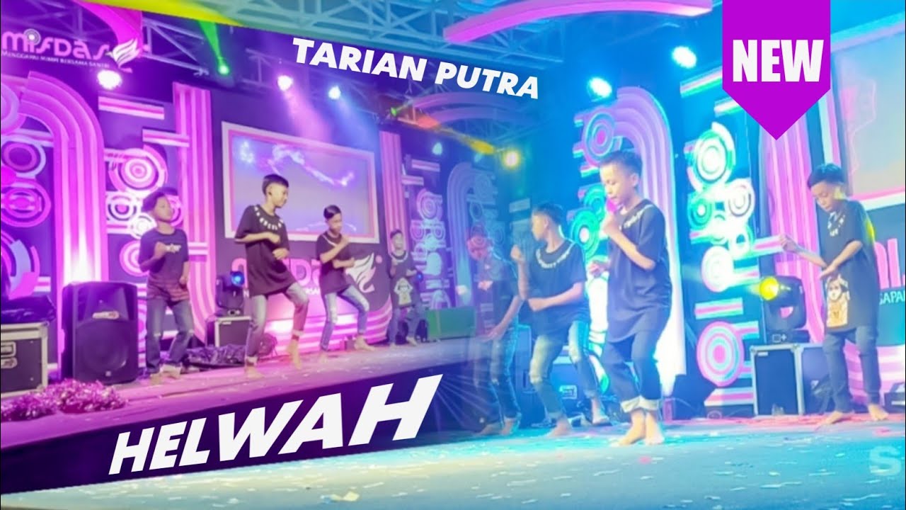 Tarian putra HELWAH | Pp Miftahul Huda - YouTube