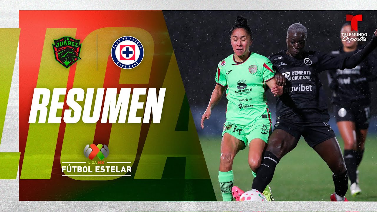 FC Juárez Femenil vs. Cruz Azul Femenil (ESP) | Highlights Liga MX ...