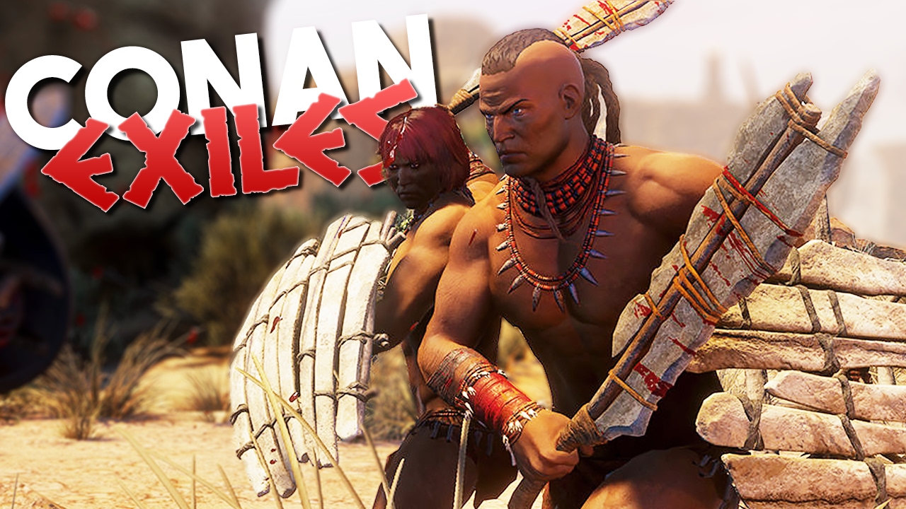 SAVAGE TRIBAL ATTACK - Lets Play Conan Exiles Ep #2 Gameplay [Youtuber ...