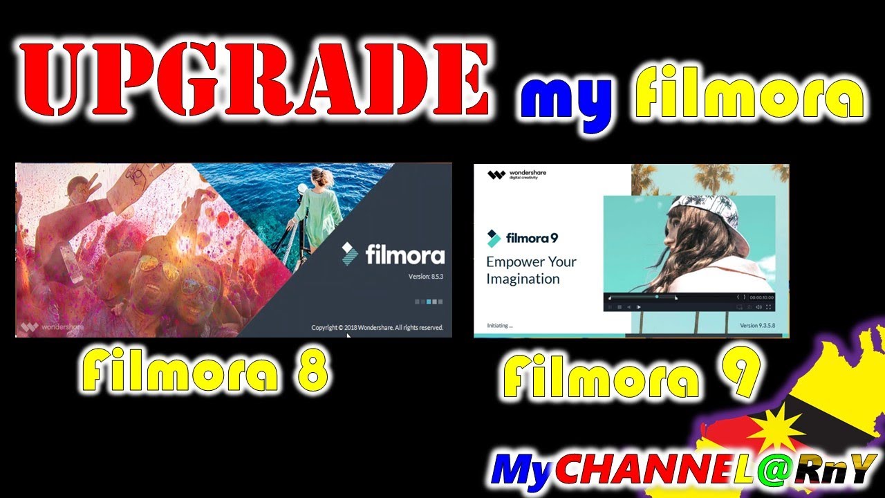 Upgrade my Filmora 9 - YouTube