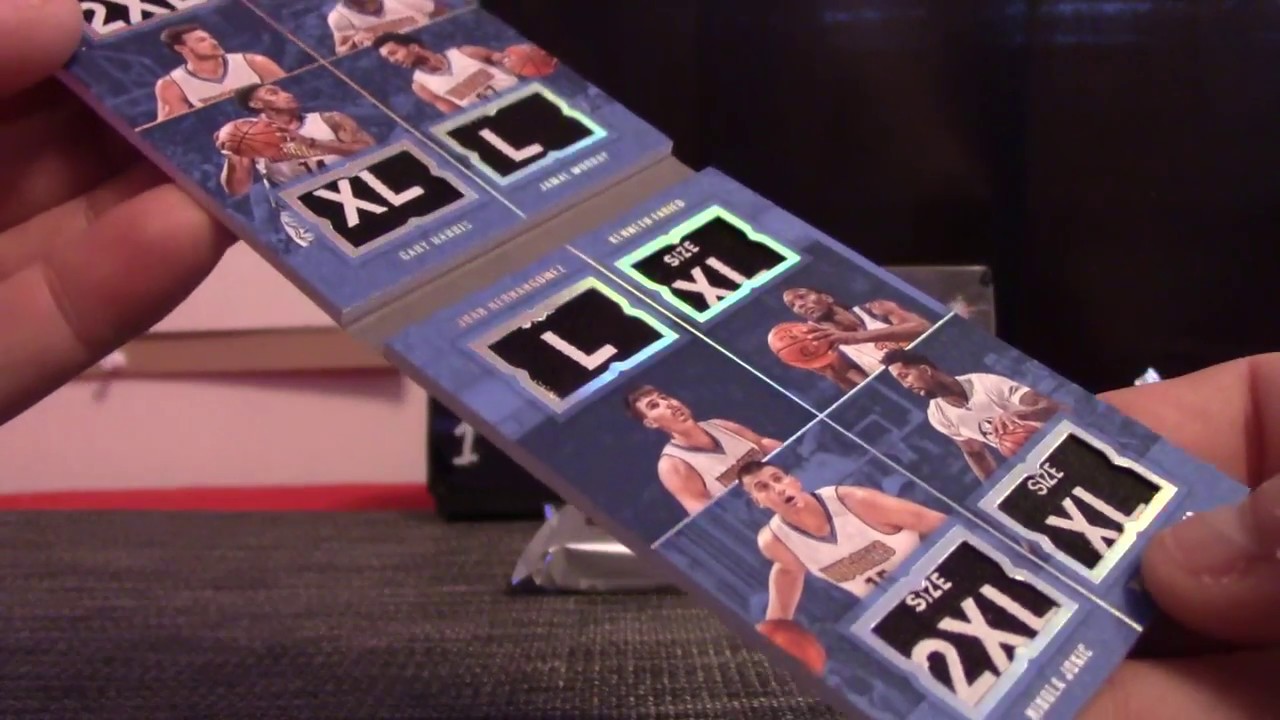 2016/17 NOIR & Preferred NBA 3 Box 'Serial #s' GB - YouTube
