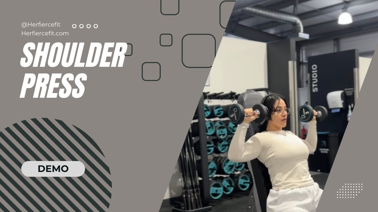 SHOULDER PRESS | DEMO - YouTube