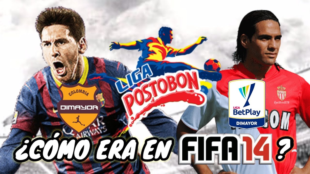 ¿Cómo era la Liga Colombiana (Liga Postobón) en el FIFA 14? | Liga ...