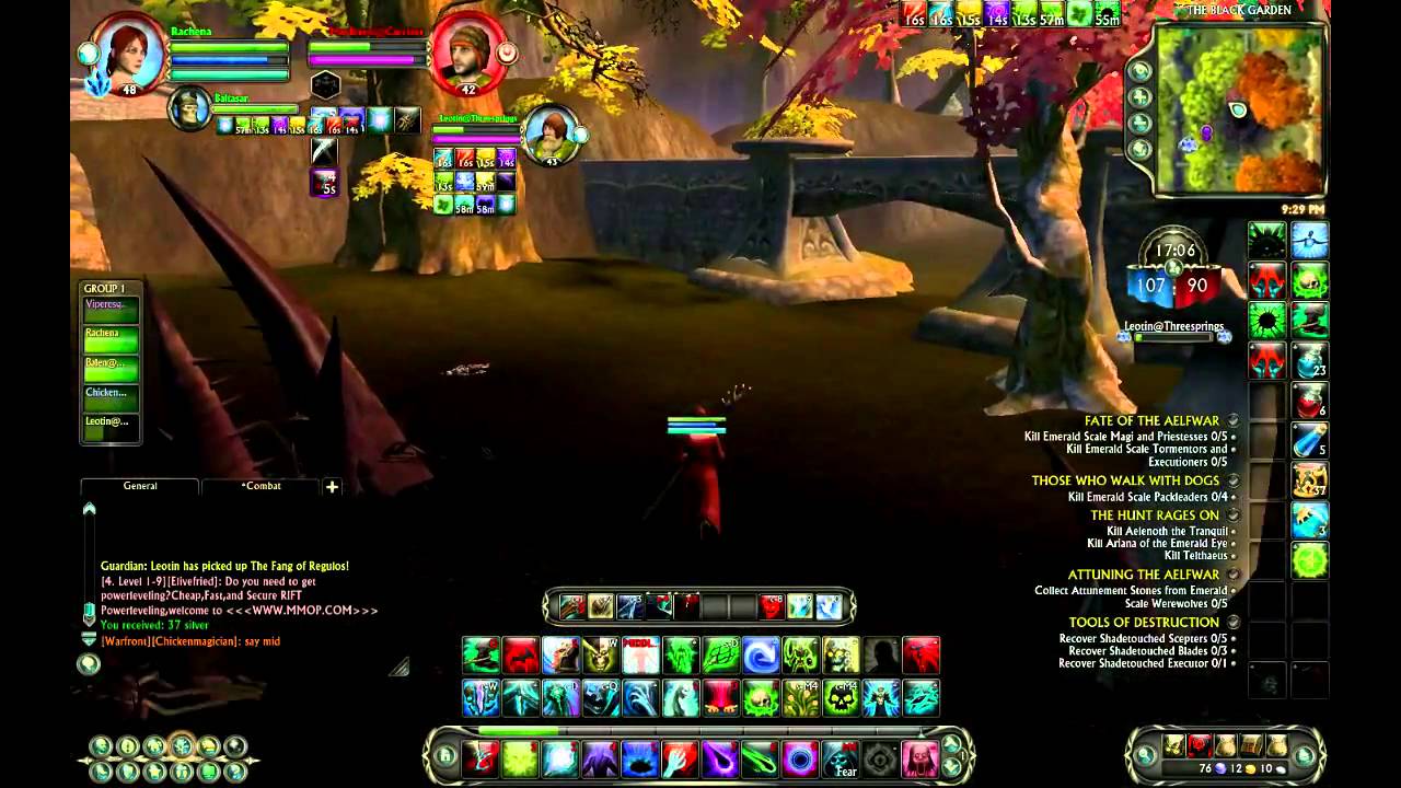 Rift Warlock/Necro DPS - YouTube