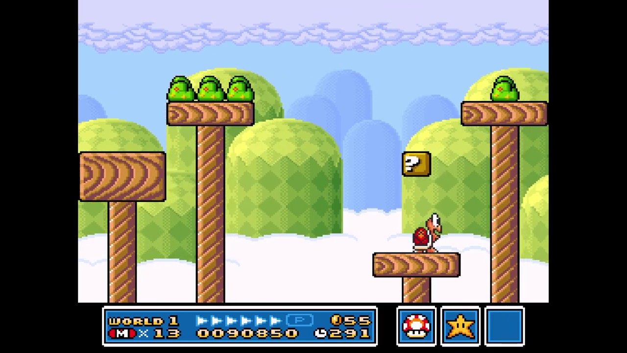 Super Mario Bros 3 World 1 Grass Land - YouTube