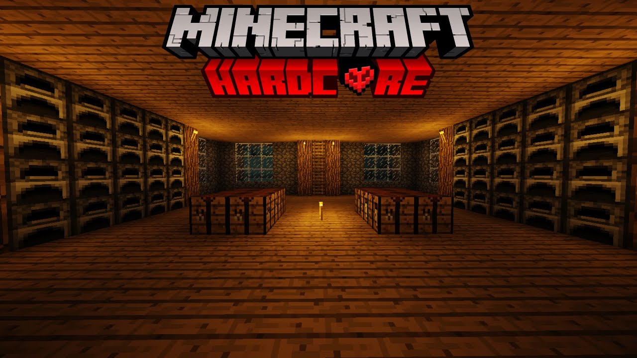 Skyscraper Mega-Base Interior | Minecraft 1.0 Hardcore Ep.21 - YouTube