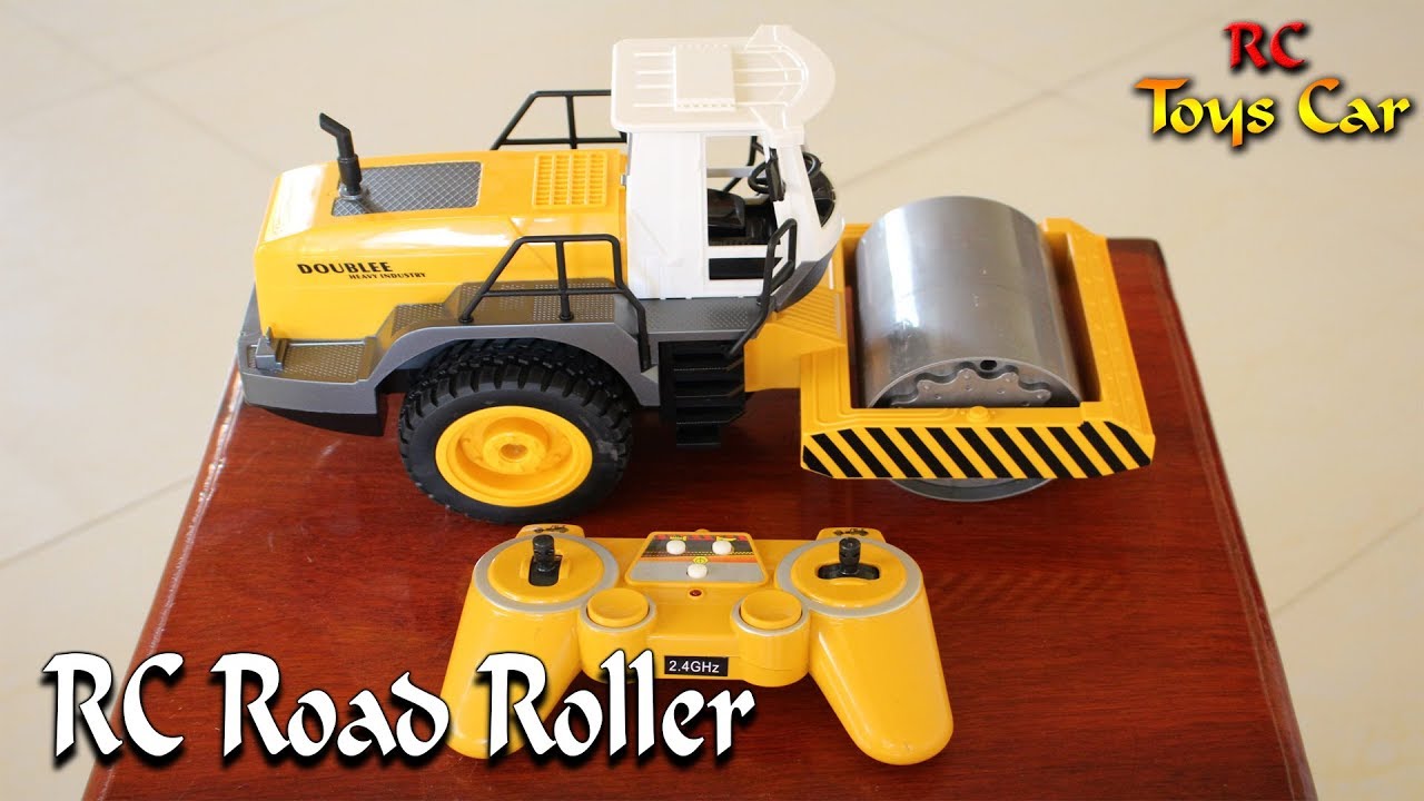 RC Toys Car - RC Road Roller | Road Roller Truck Toys - YouTube