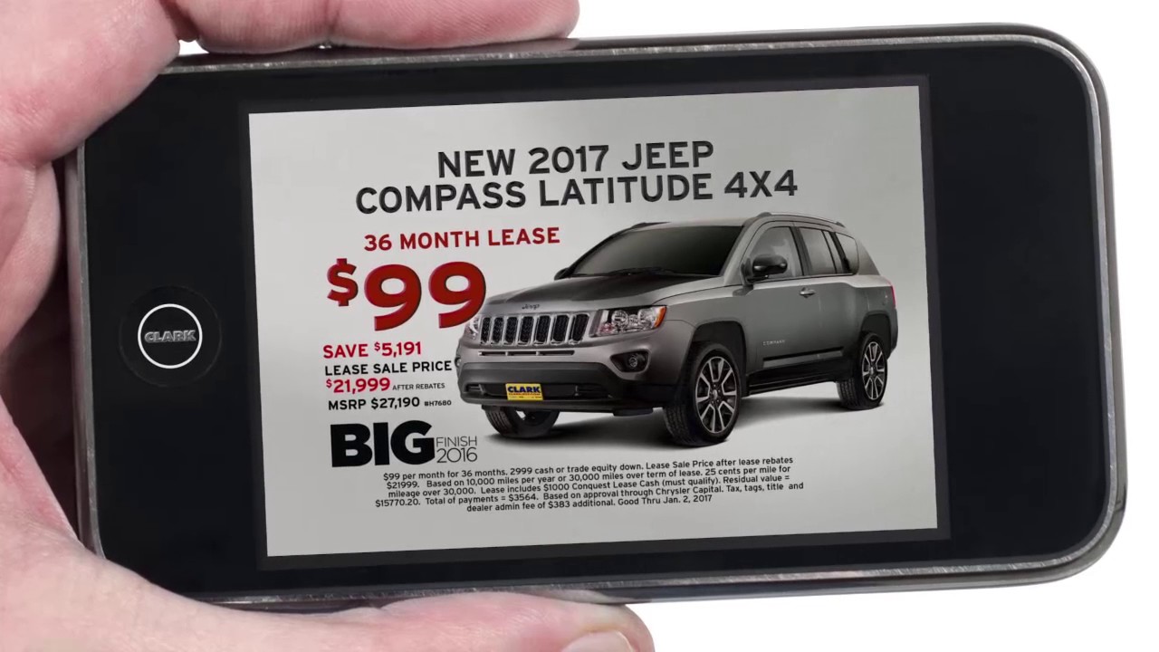December 2016 Jeep Specials - Clark Chrysler Jeep Dodge Ram - YouTube