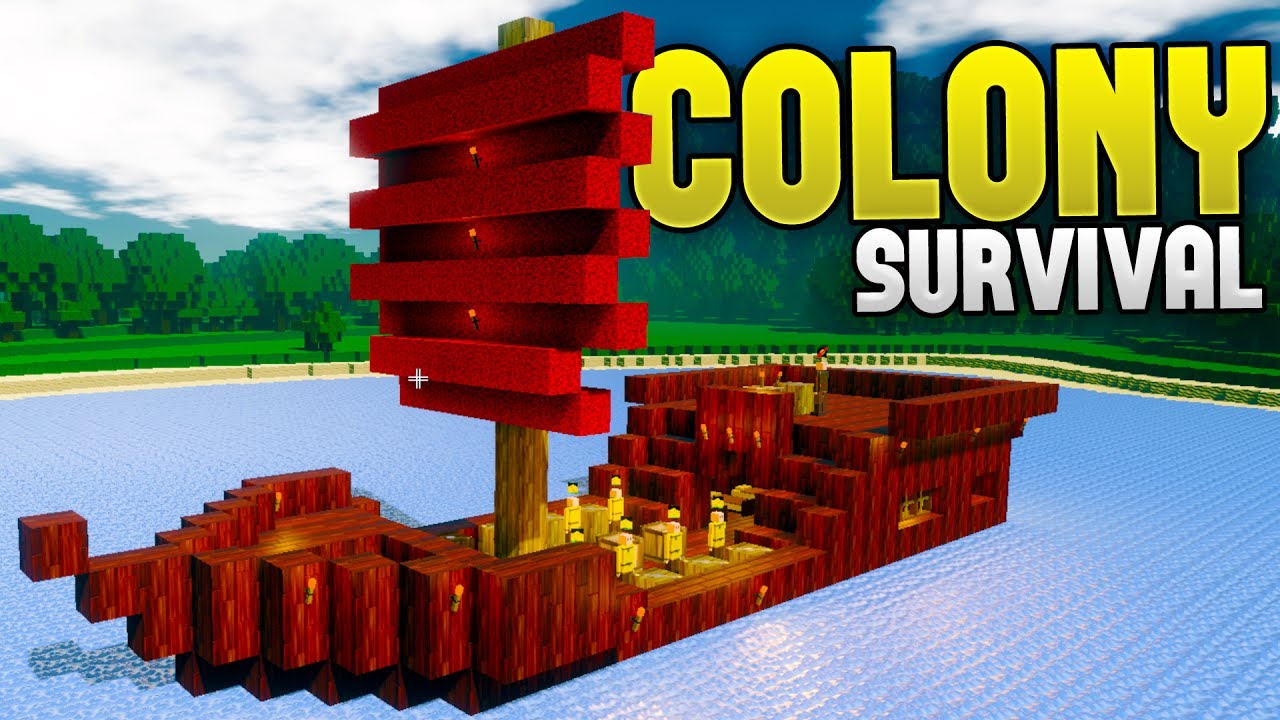 Colony Survival - Money Making Pirates! - Building A Ship Colony ...
