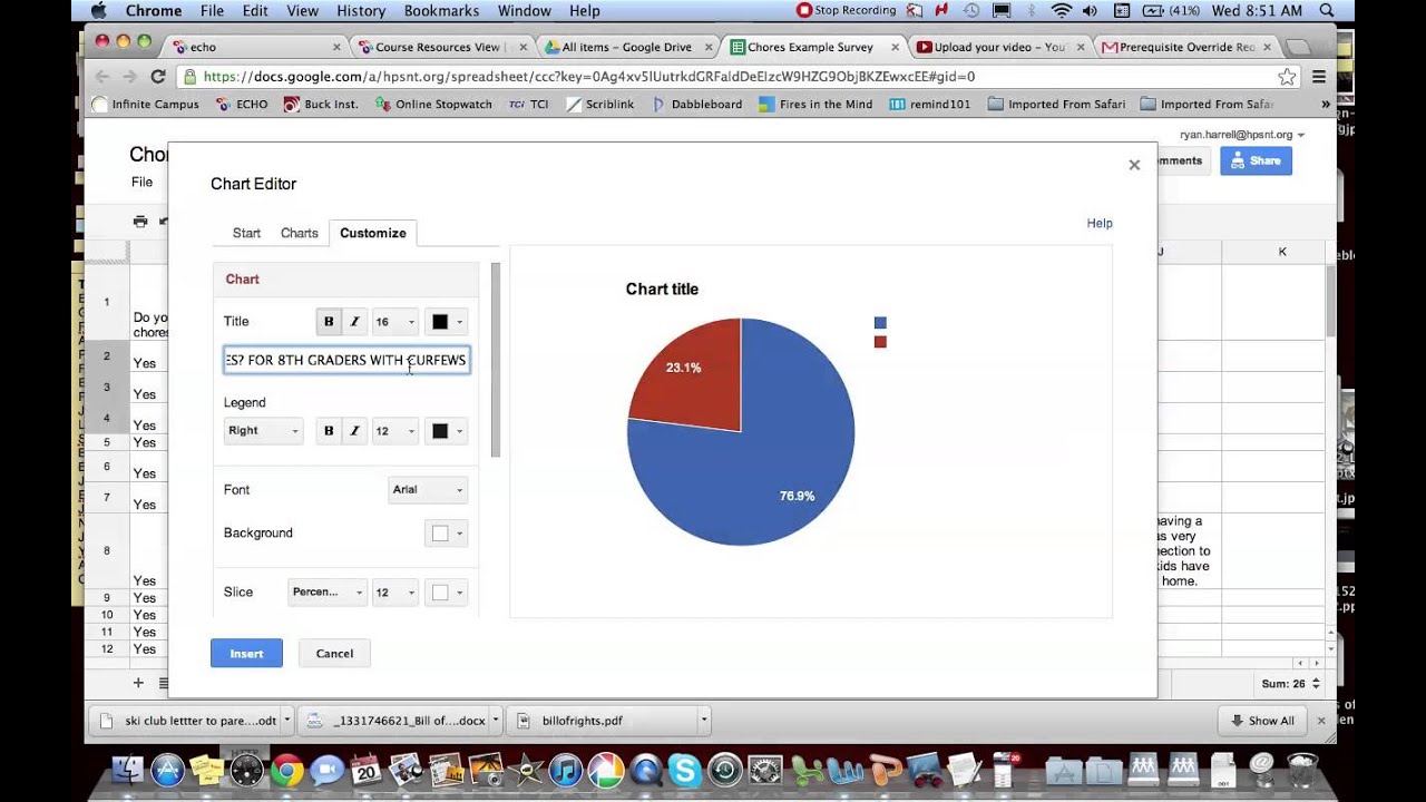 GRAPHING FROM 2-WAY TABLES - YouTube