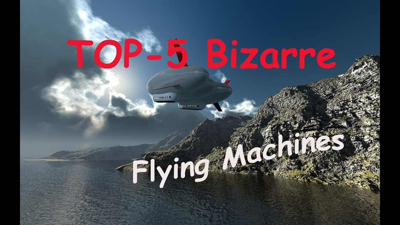TOP-5 Bizarre Flying Machines - YouTube