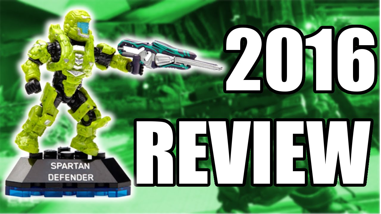 HALO MEGA BLOKS SPARTAN DEFENDER REVIEW 2016 (HD)!!! - YouTube