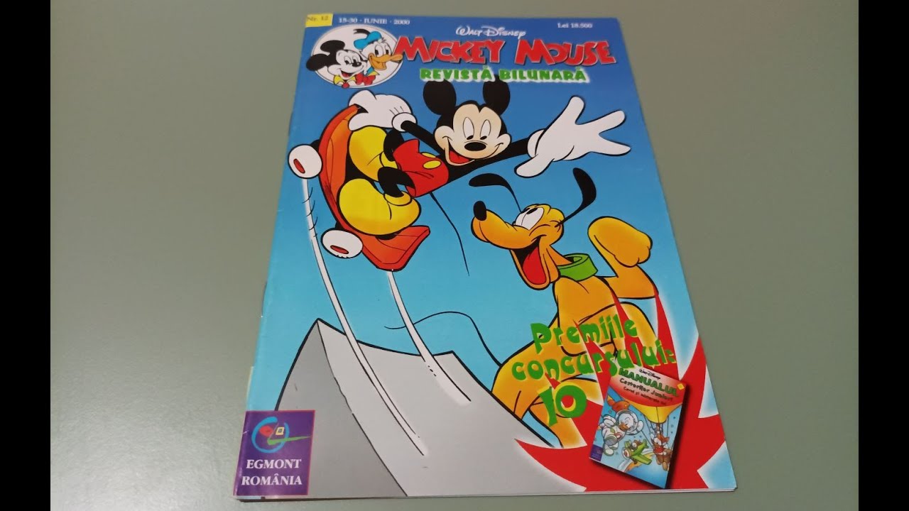 [39] Mickey Mouse #12 din 2000 de la Egmont Romania - YouTube