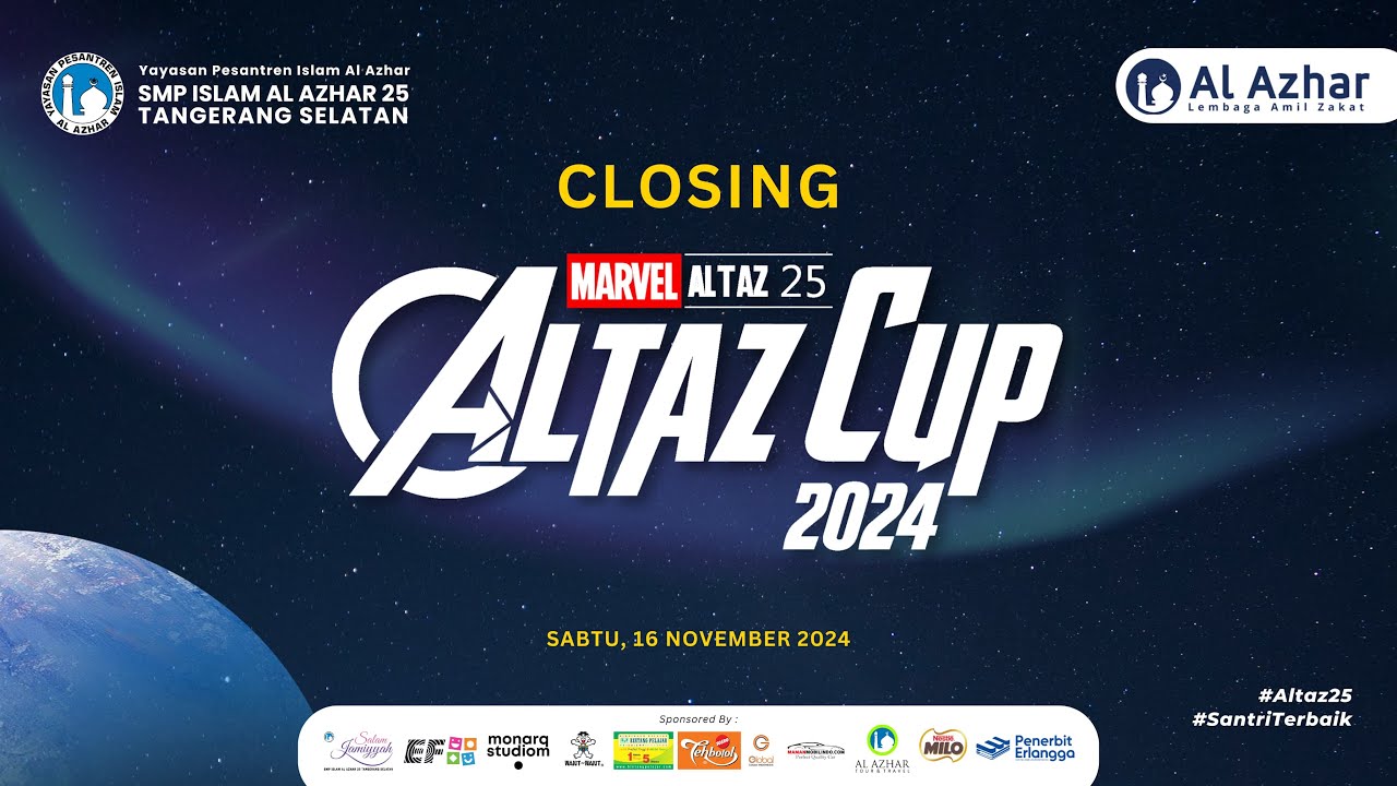 CLOSING ALTAZ CUP | SMP ISLAM AL AZHAR 25 TANGERANG SELATAN - YouTube