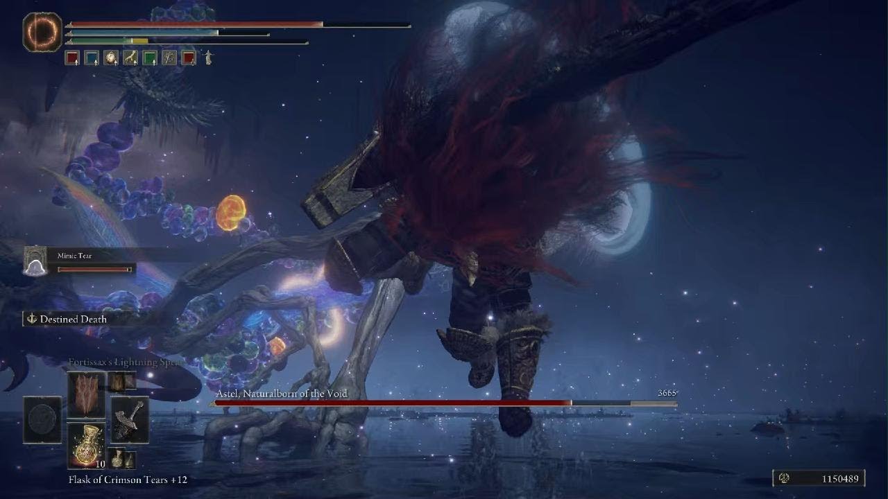 ELDEN RING Boss Fight Astel - YouTube
