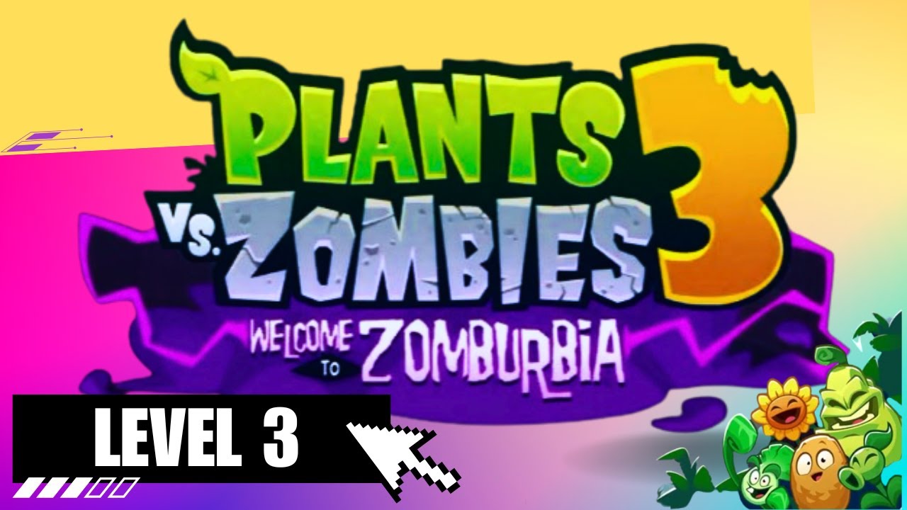 Plants Vs. Zombies 3: Level 3 Gameplay - YouTube