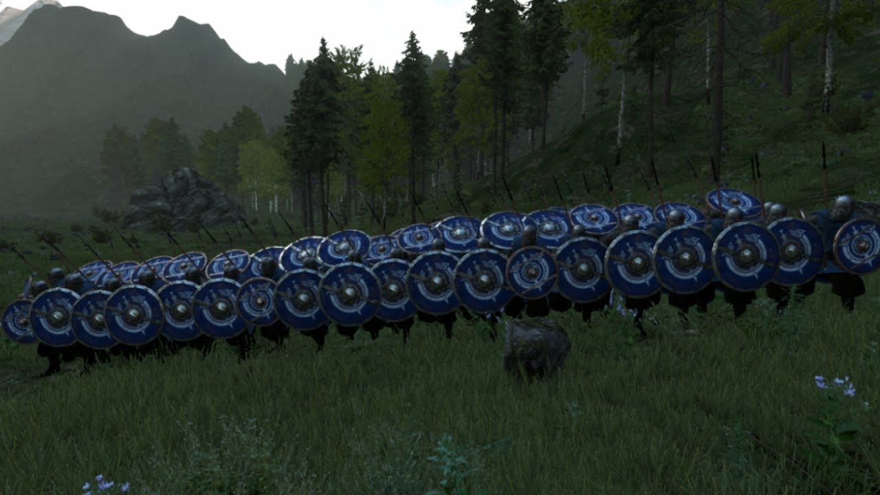 1000 ARCHERS VS 50 VIKINGS in shieldwall formation - Mount and Blade ...