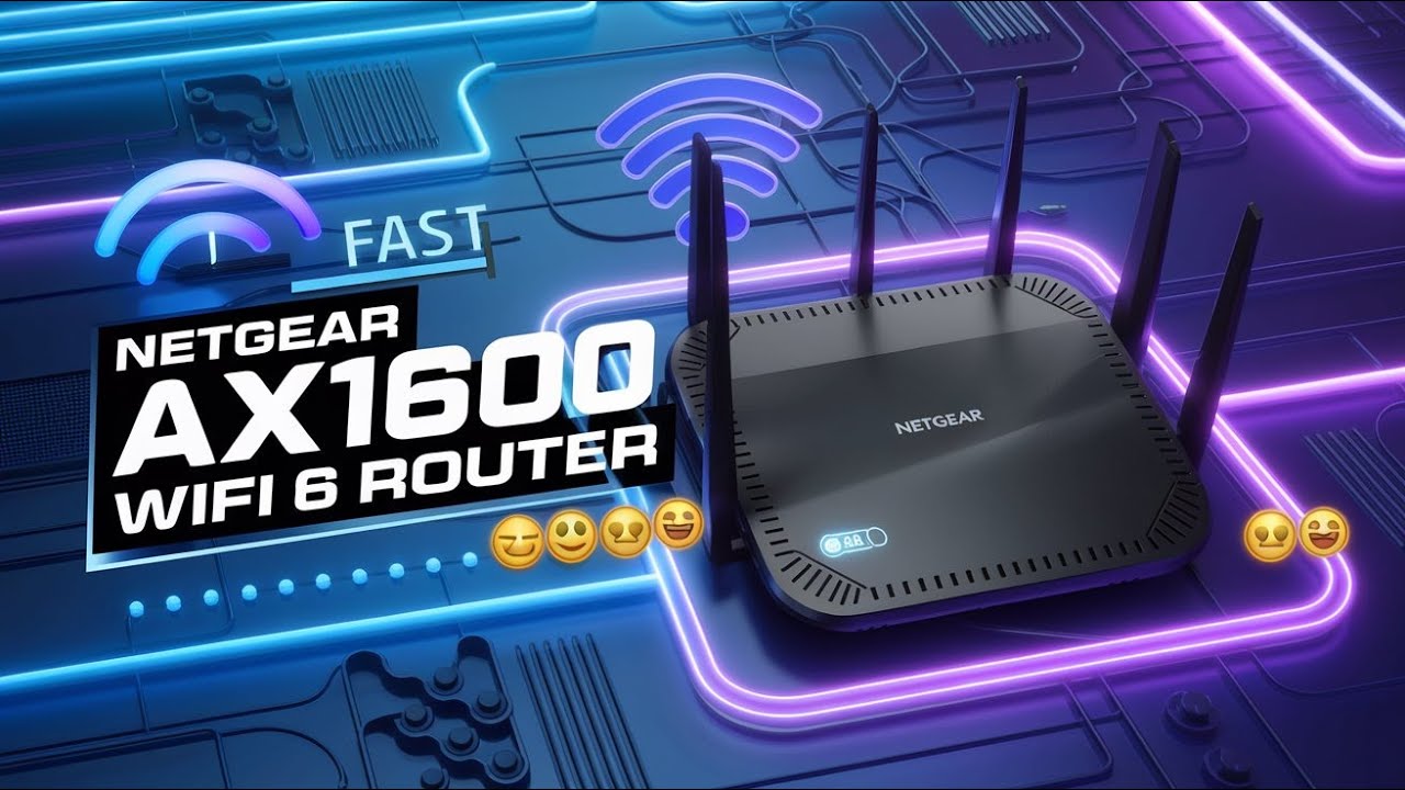 How to Setup Netgear Ax1600 Wifi 6 Router - YouTube