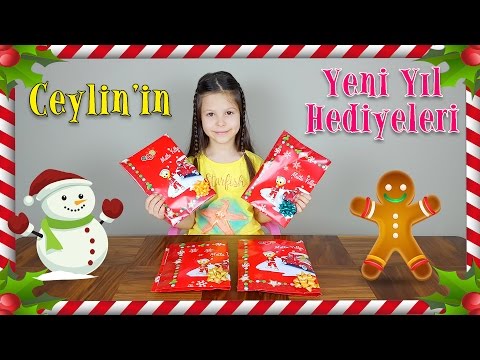 Ceylin'in sürpriz yeni yıl hediyeleri! Bakalım paketlerden neler çıkacak?