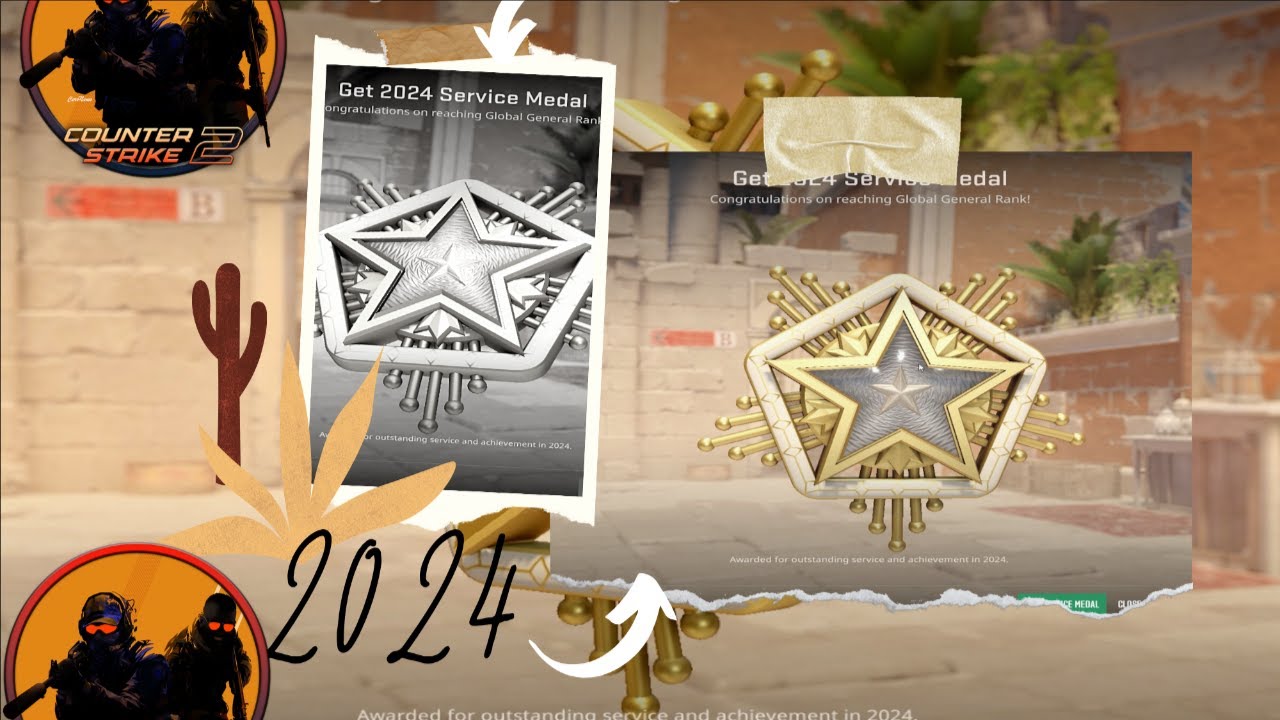Level Up In Cs2: Unlock Service Medals In 2024! - YouTube