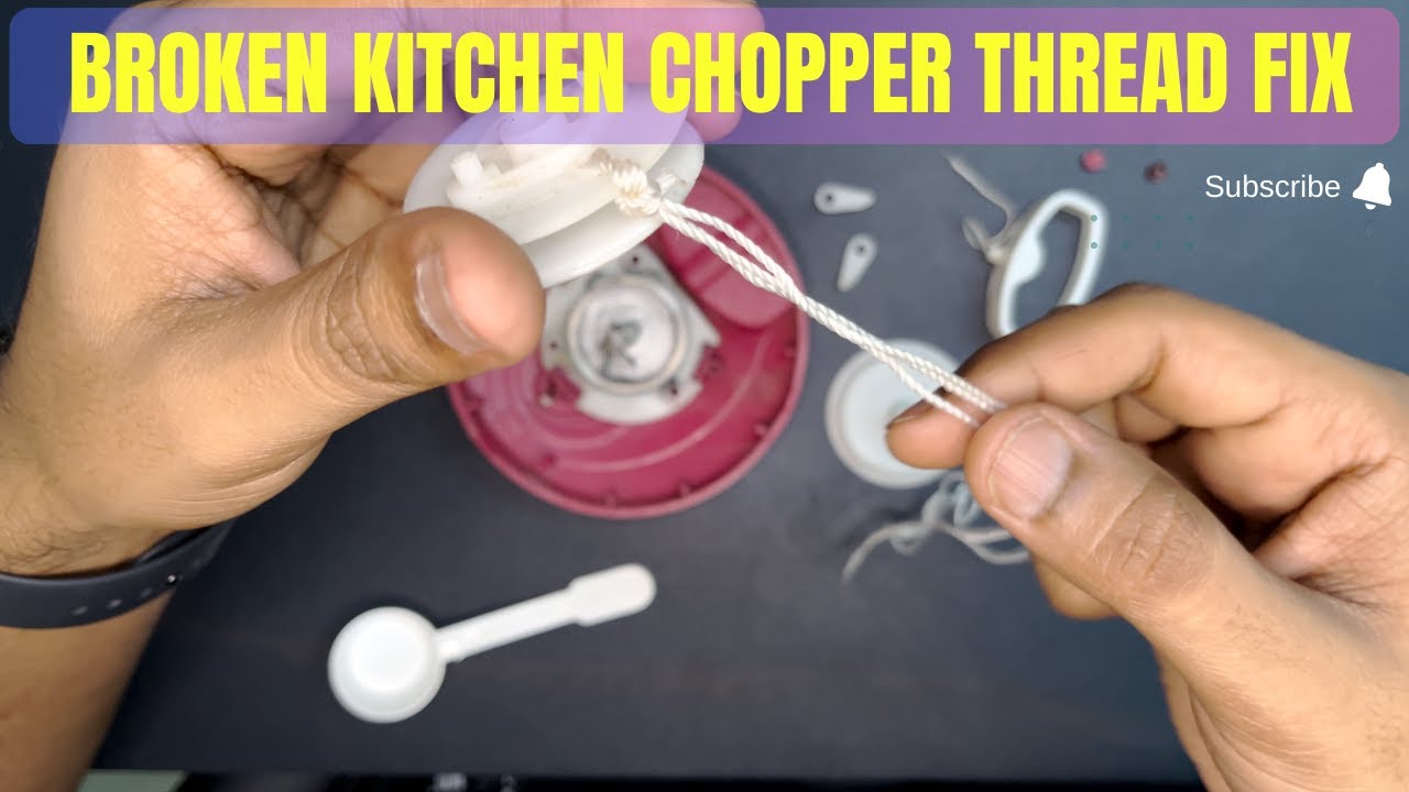 How to repair vegetable cutter and chopper | Mini chopper repair ...