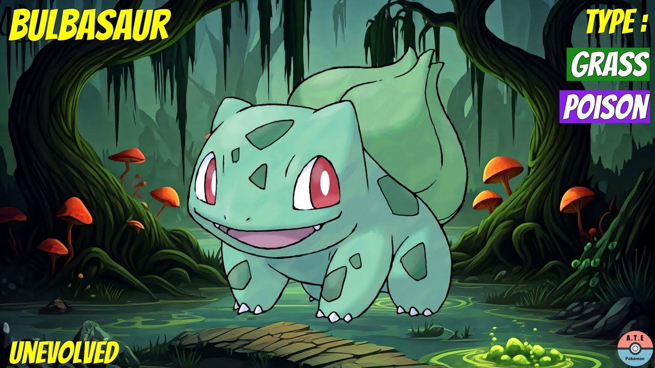 All Evolutions of Bulbasaur - YouTube