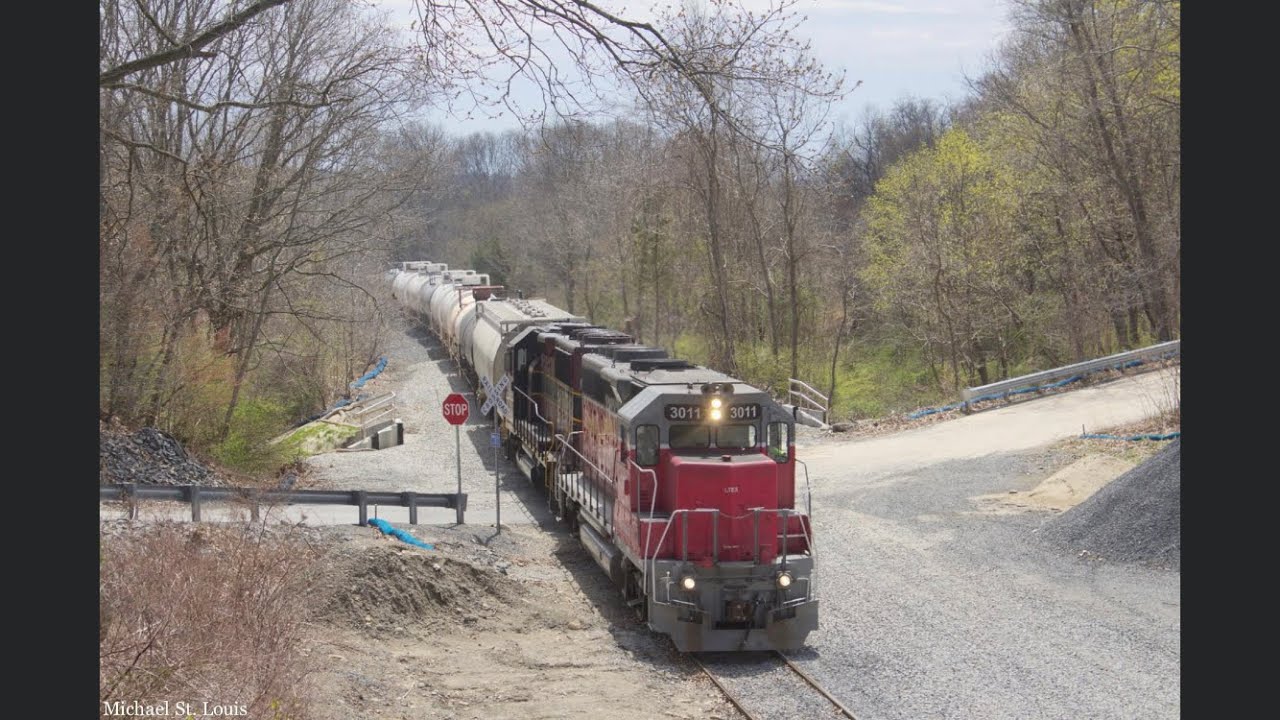 [HD] LTEX GP40 3011 on the Mass Coastal Railroad - 4/29/2020 - YouTube