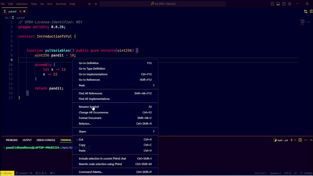 Solidity Inline Assembly Yul Basic Variables and Introduction - YouTube