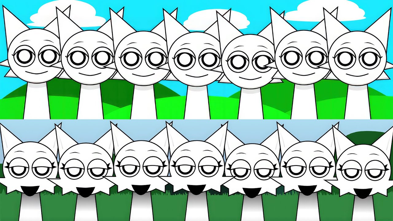 Sprunki Wenda Vs Retake Wenda (All Character Version) - YouTube