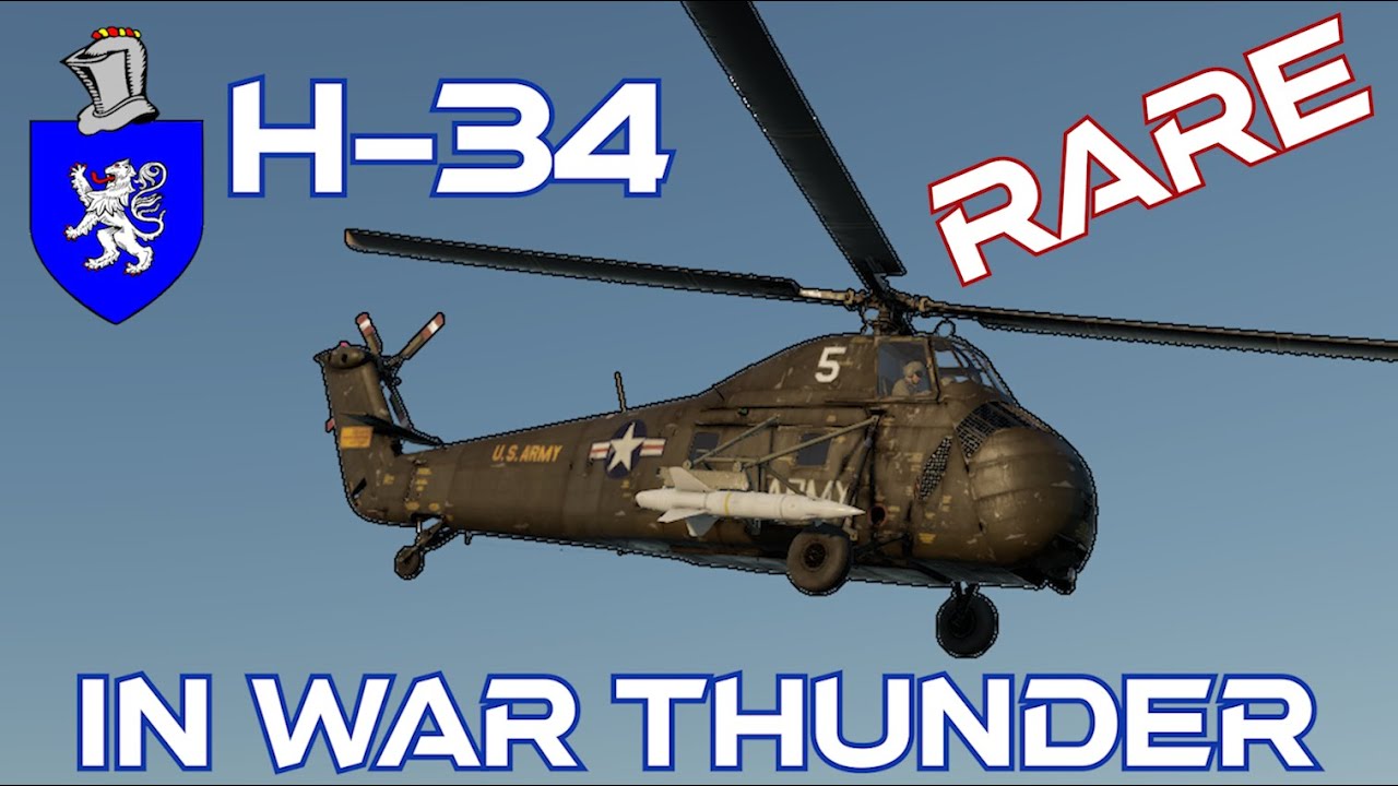 H-34 Choctaw In War Thunder : A Basic Review - YouTube