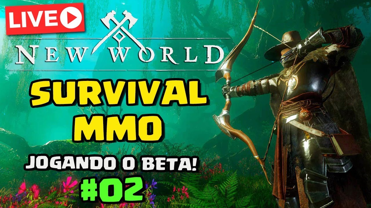NEW WORLD - SURVIVAL / MMO - Amando o jogo! ft @MedusaGeek #02 - YouTube