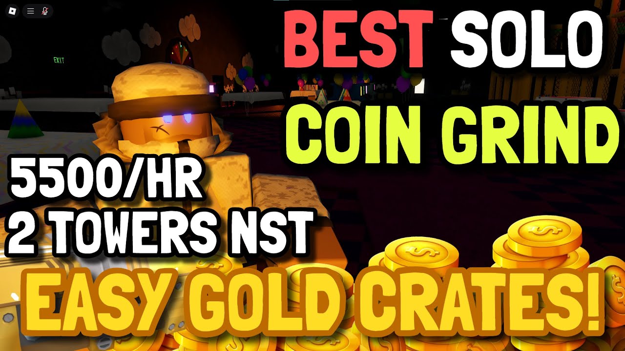 The BEST Solo Coin Grind in TDS! / 132,000 COINS PER DAY! / 5500/HR ...