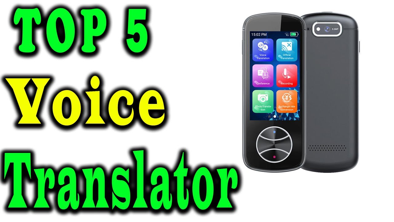 5 Best Voice Translator Review 2024 - YouTube