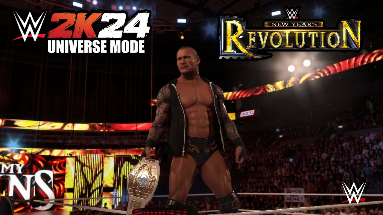 WWE 2K24 Universe Mode SEASON 2 - NEW YEARS REVOLUTION SPECIAL 🎇 - YouTube