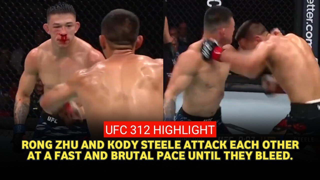 UFC 312 Results: Rong Zhu Takes Down Kody Steele With Fast Strikes ...
