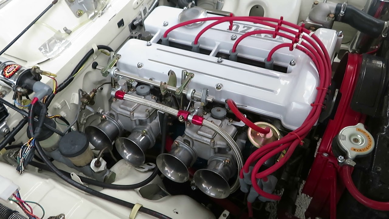 いすゞベレットGTファストバックG161Wエンジン動画by旧車のFLEX - YouTube