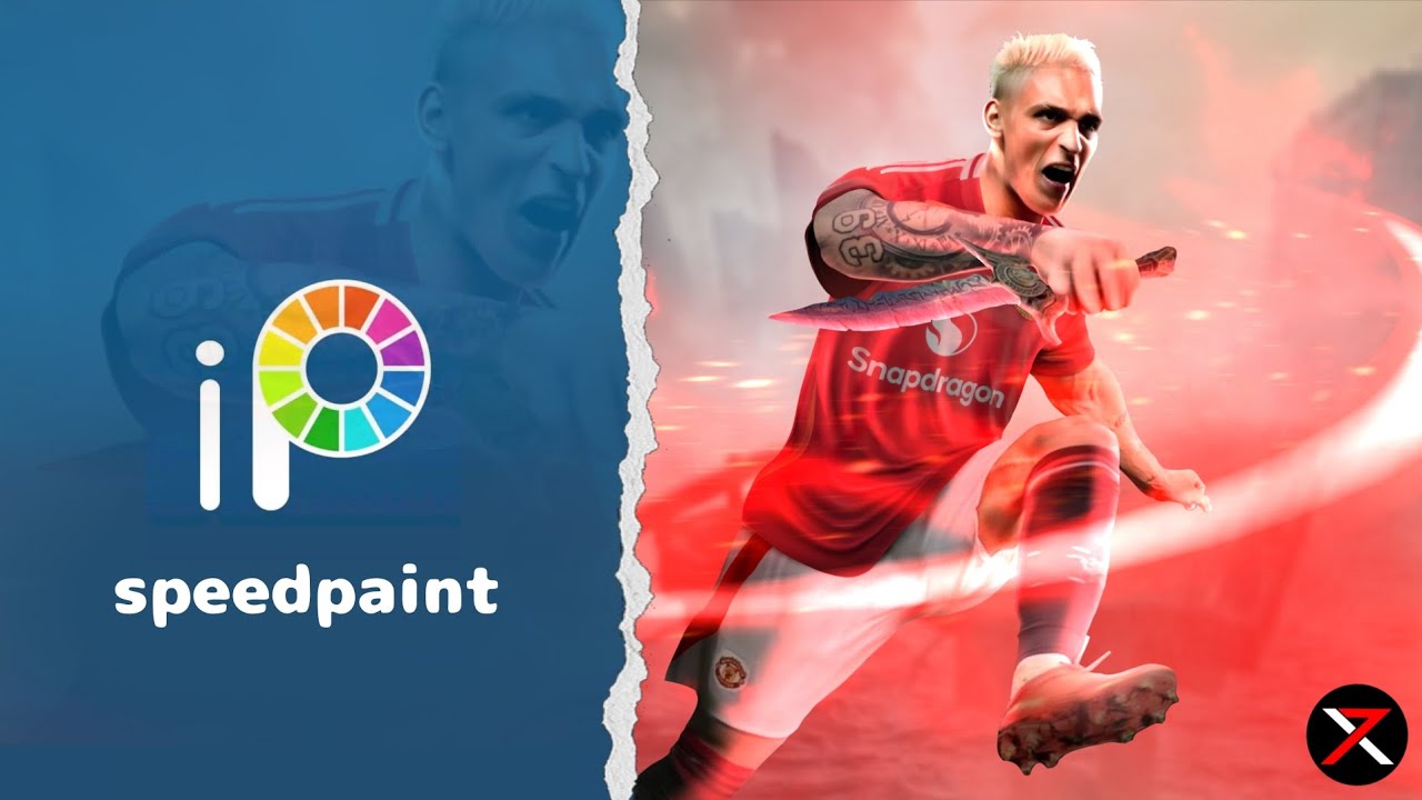 FOOTBALL MANIPULATION | SPEEDPAINT,ANTONY SANTOS | MANIPULATION EDIT # ...