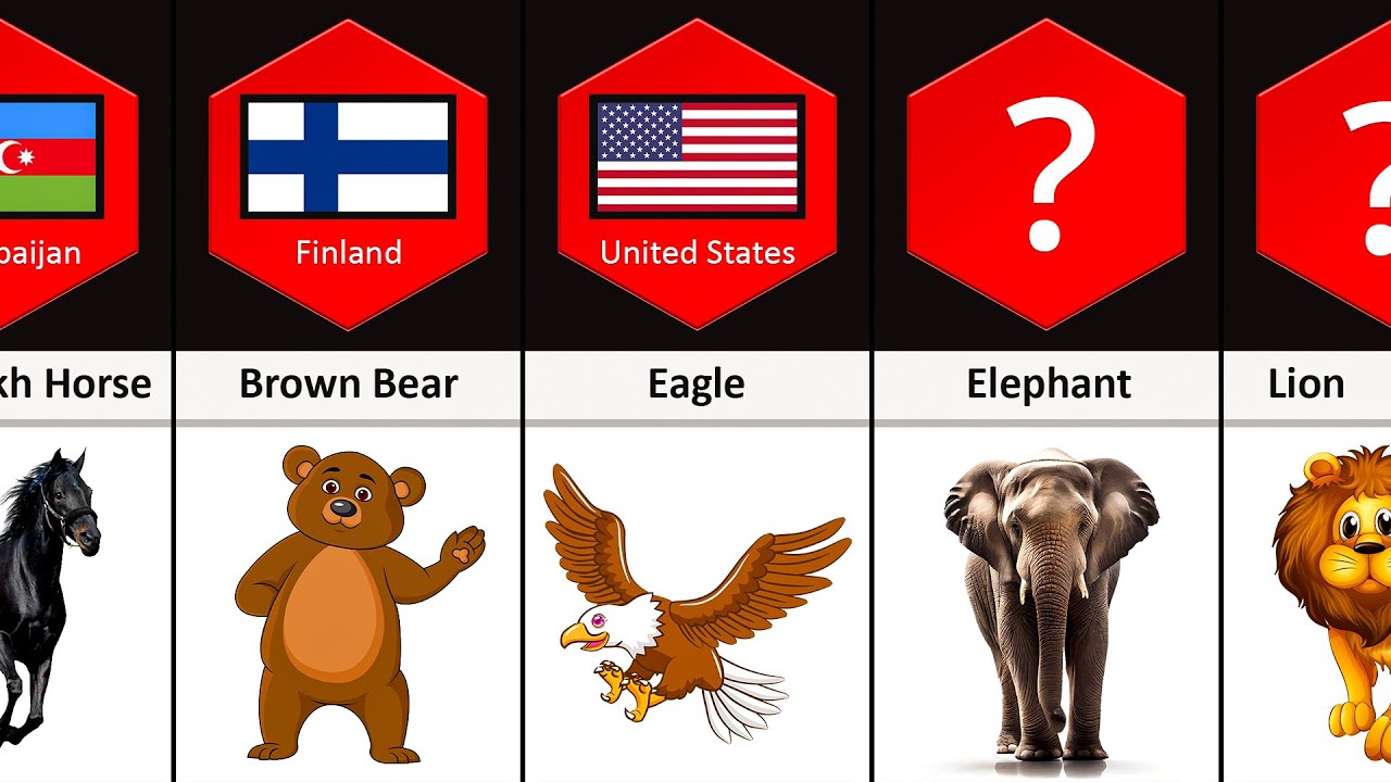 Different Countries Explained By Animal - YouTube