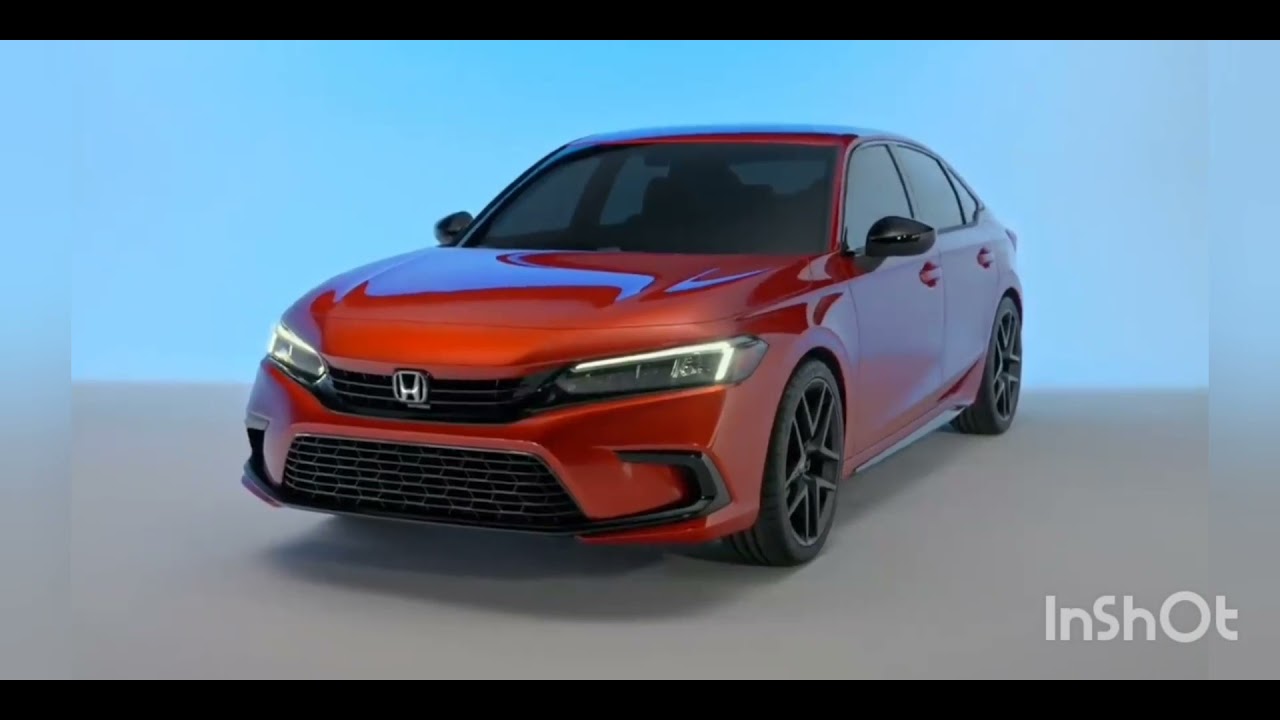 Honda Car Red Color 🏁🚗 - YouTube