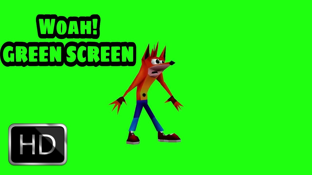 "Woah!" Green Screen Original Animation - YouTube