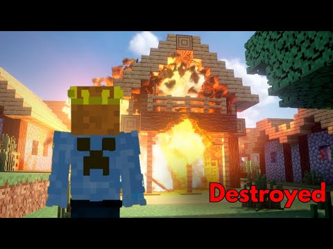 How I destroyed this minecraft smp|| Rowny smp