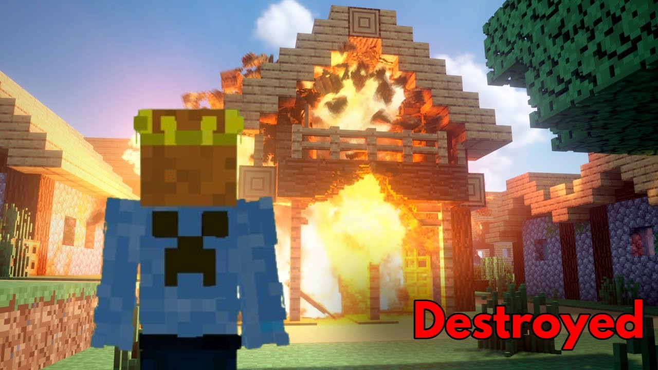 How I destroyed this minecraft smp|| Rowny smp - YouTube