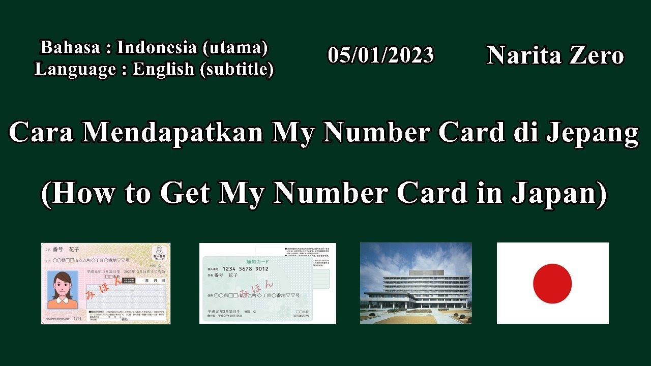 Cara Mendapatkan My Number Card di Jepang (How to Get My Number Card in Japan) - YouTube