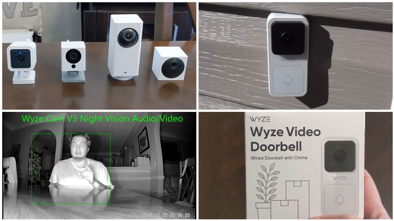 Wyze Video Doorbell Vs All Wyze Cams! Video, Audio, Mic & Speaker Test ...