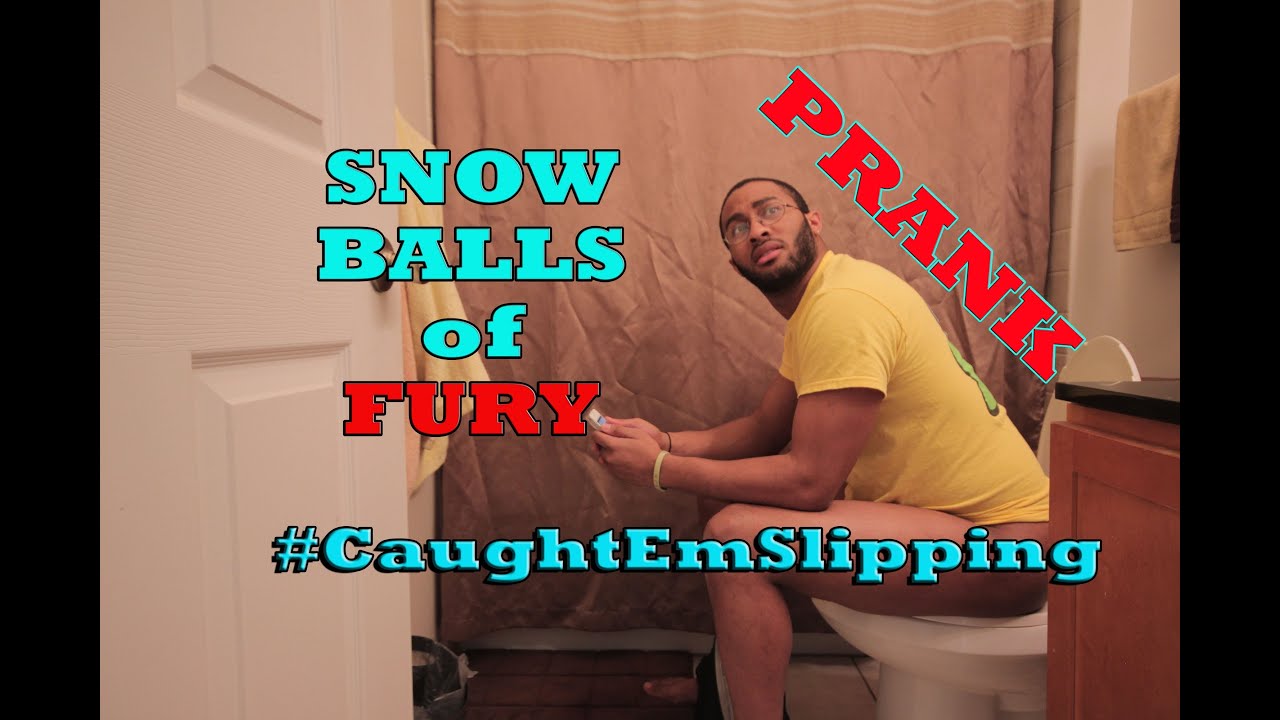 Snowballs of FURY PRANK!!! - YouTube