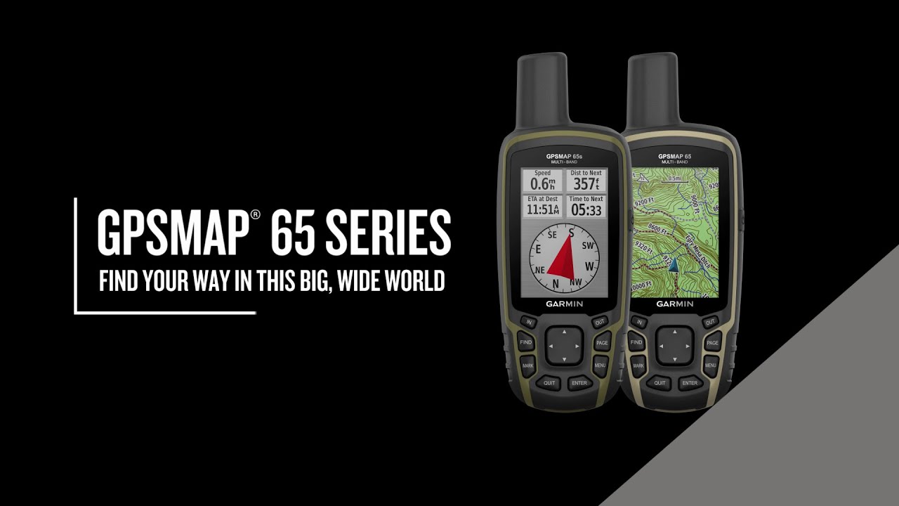 Garmin GPSMAP 65s | Outdoor Warehouse - YouTube