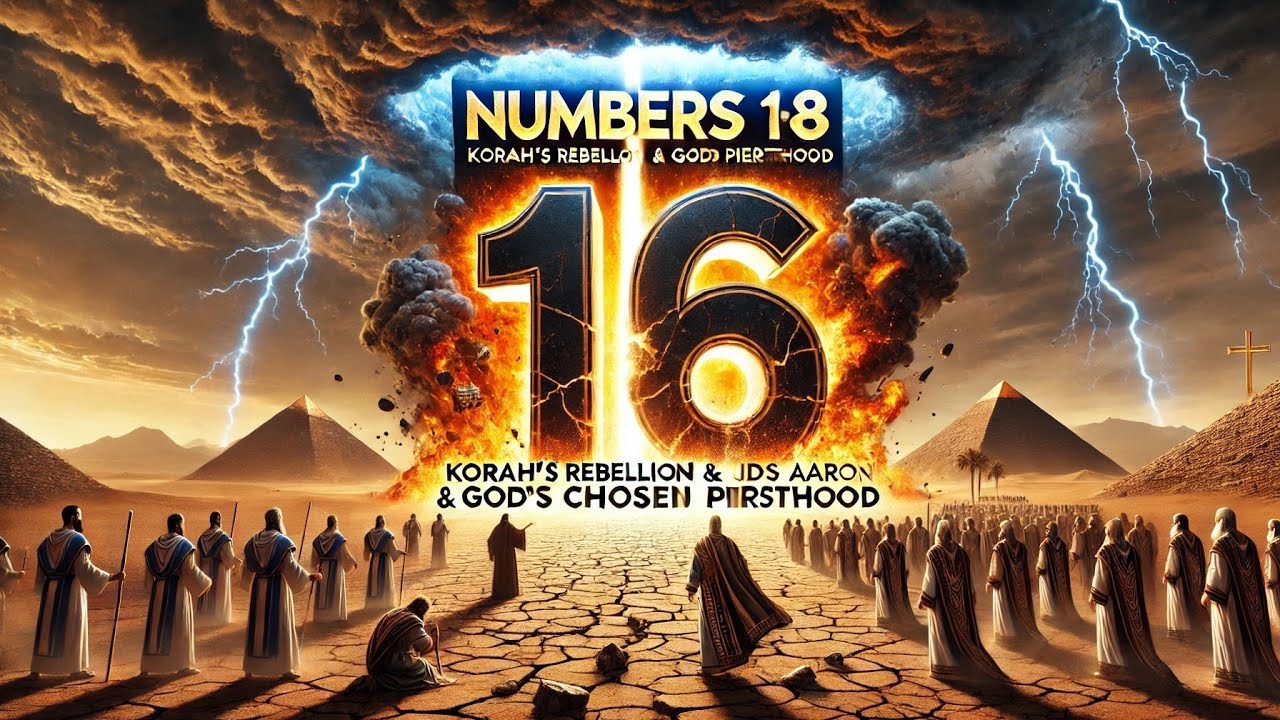 Numbers 16-18: Korah’s Rebellion & God’s Chosen Priesthood | Daily ...