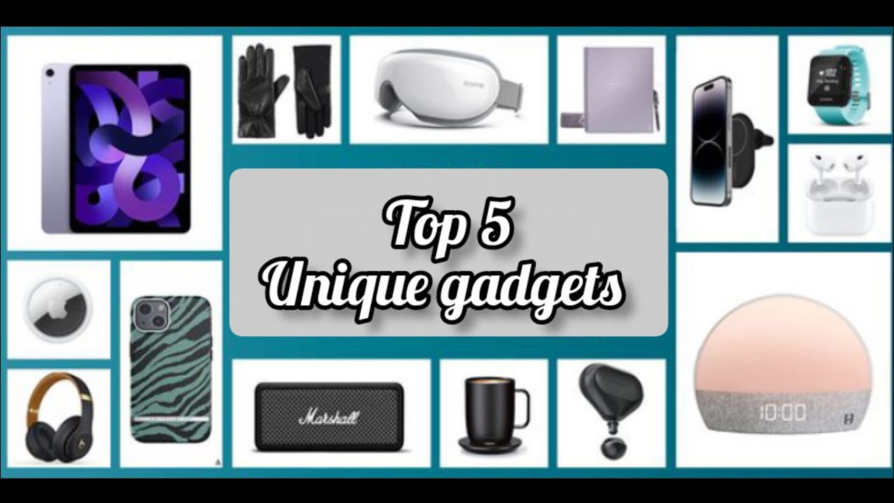Top 5 unique gadgets - YouTube